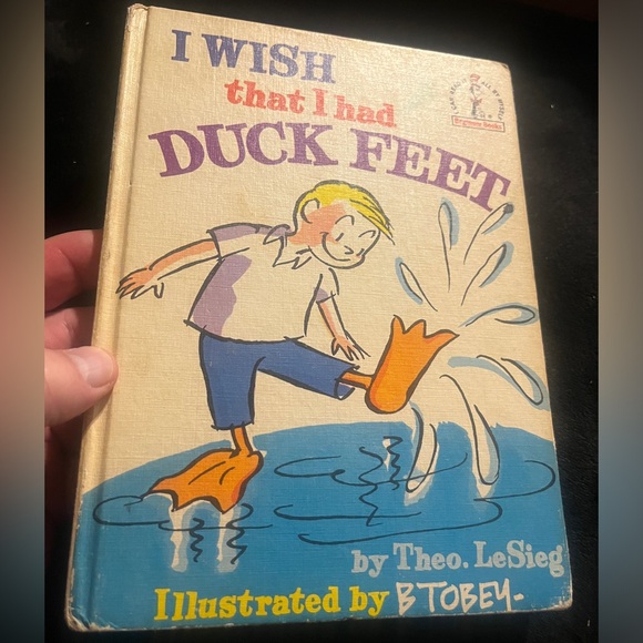 Random House | Accents | Vintage I Wish That I Had Duck Feet Book ...